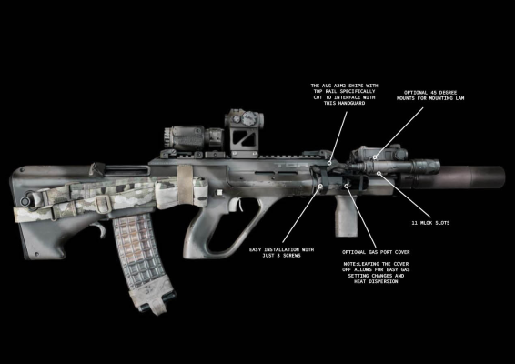 CLAWGEAR AUG M-LOK Handguard | Steyr Arms USA