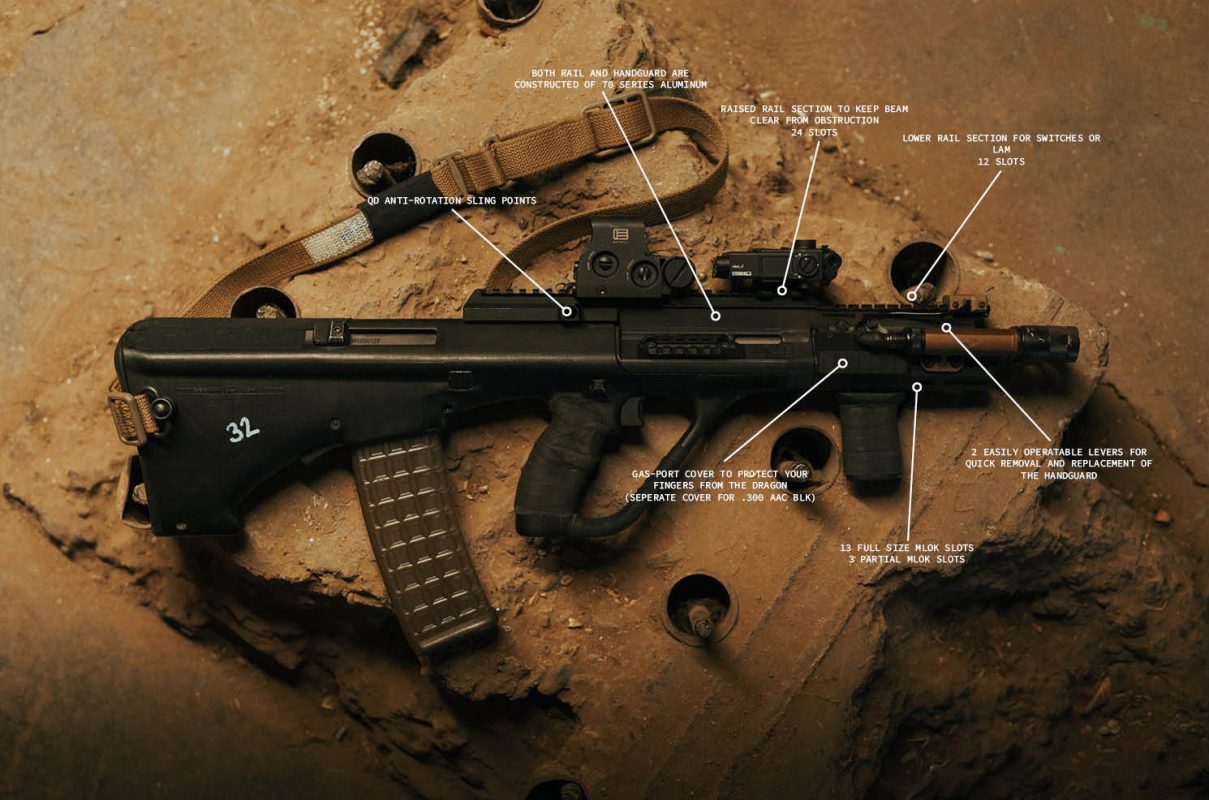 MK 2 AUG QD RAIL and HANDGUARD System | Steyr Arms USA